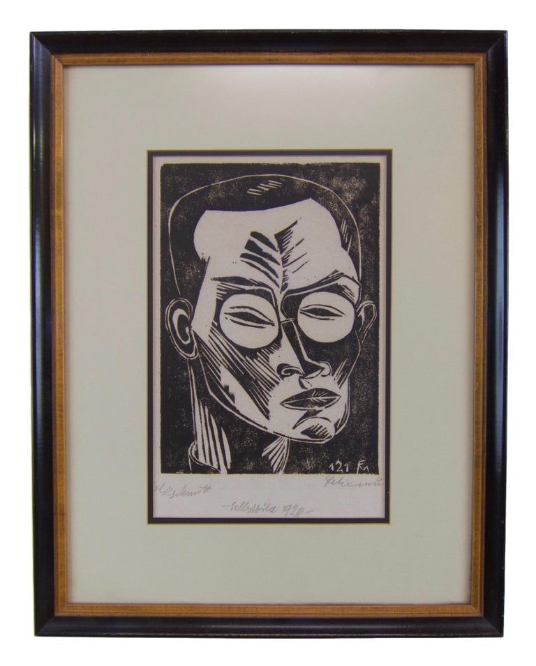 Conrad Felixmuller - Important Early German Expressionist Woodcut by ...
