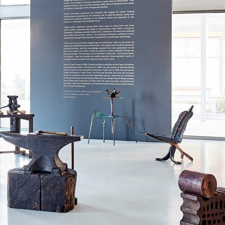 Conrad Hicks, "No.2 From the Maquette Series", Forged Copper Table at ...