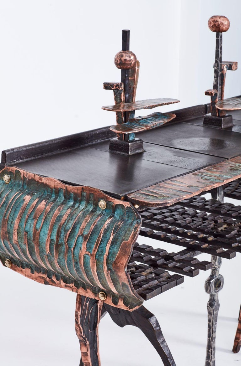 Conrad Hicks, "Toolmaker's Server", Copper and Carbon Steel Server For ...