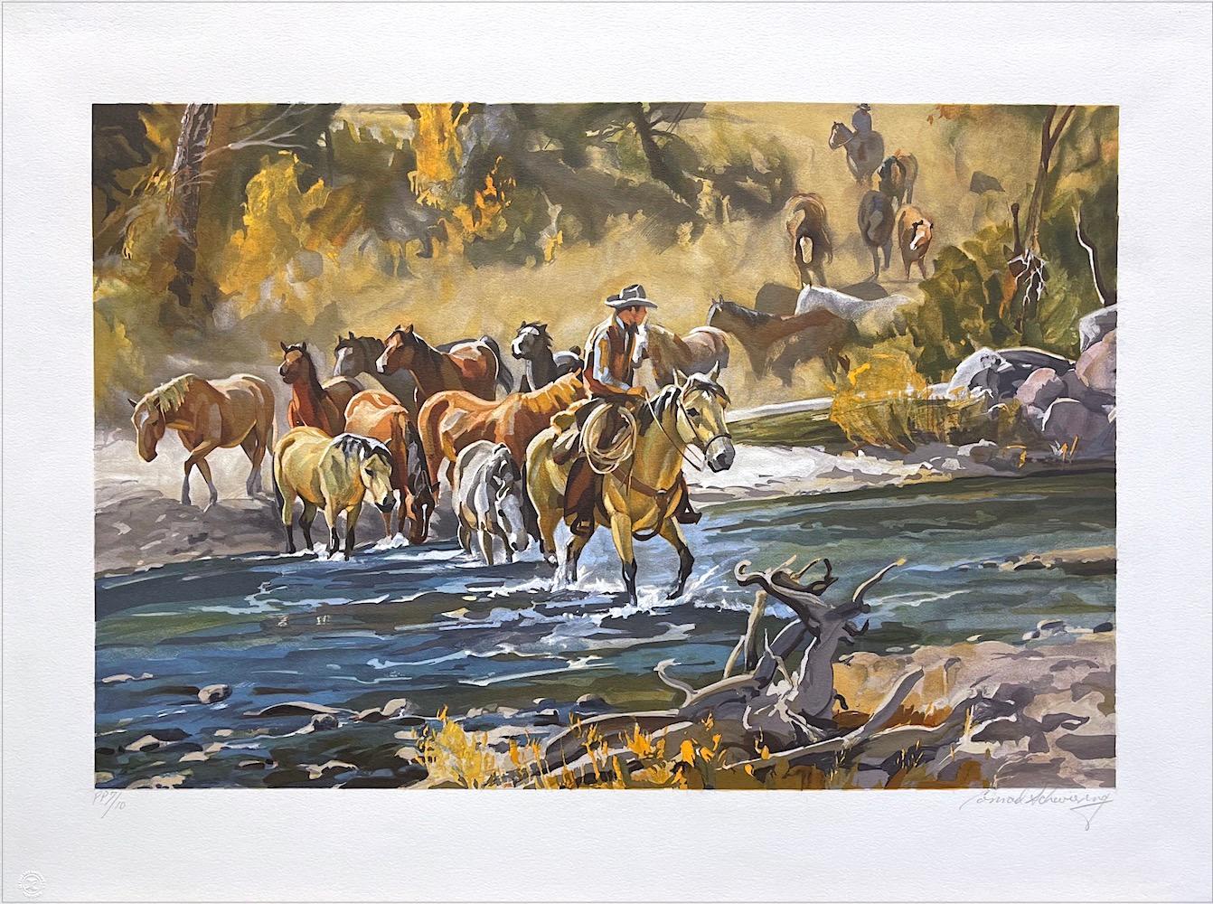Peter Sculthorpe - HEARTLAND Hand Drawn Lithograph, Historic Stone ...