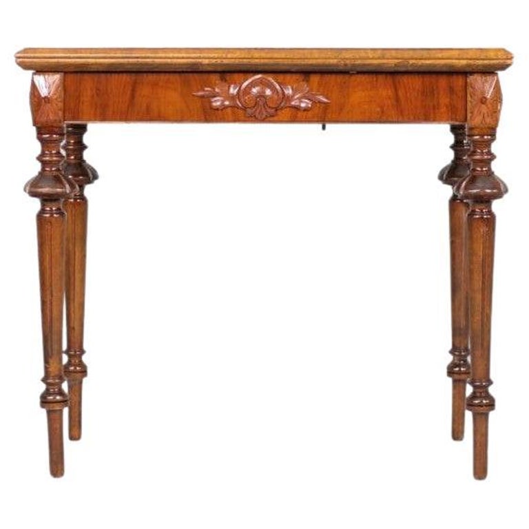 Console-Card Table, Northern Europe, circa 1900 For Sale at 1stDibs