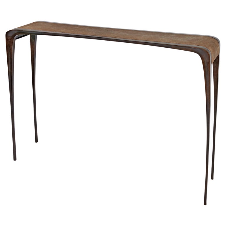 Console in Bronze "Gabrielle" For Sale at 1stDibs