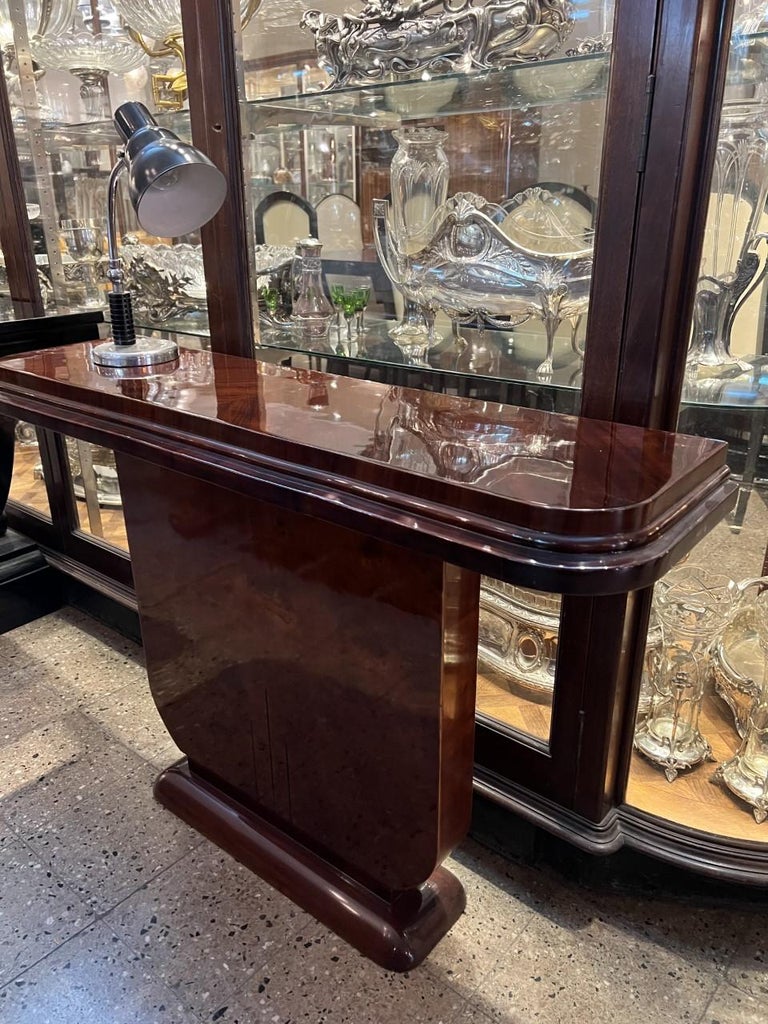 Console in Wood, France, 1920, Art Deco For Sale at 1stDibs