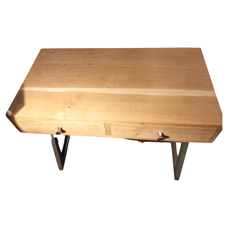 Console Table Desk Solid Wood Computer Writing Office Desk with Drawers ...