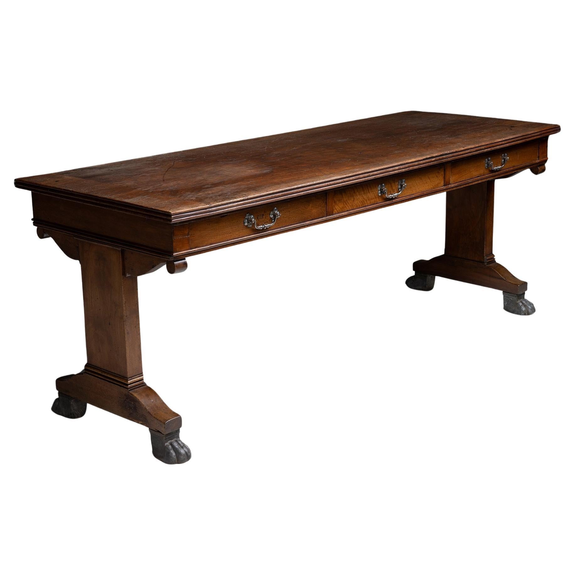 Arts and Crafts Console Table Antique 1890 For Sale at 1stDibs