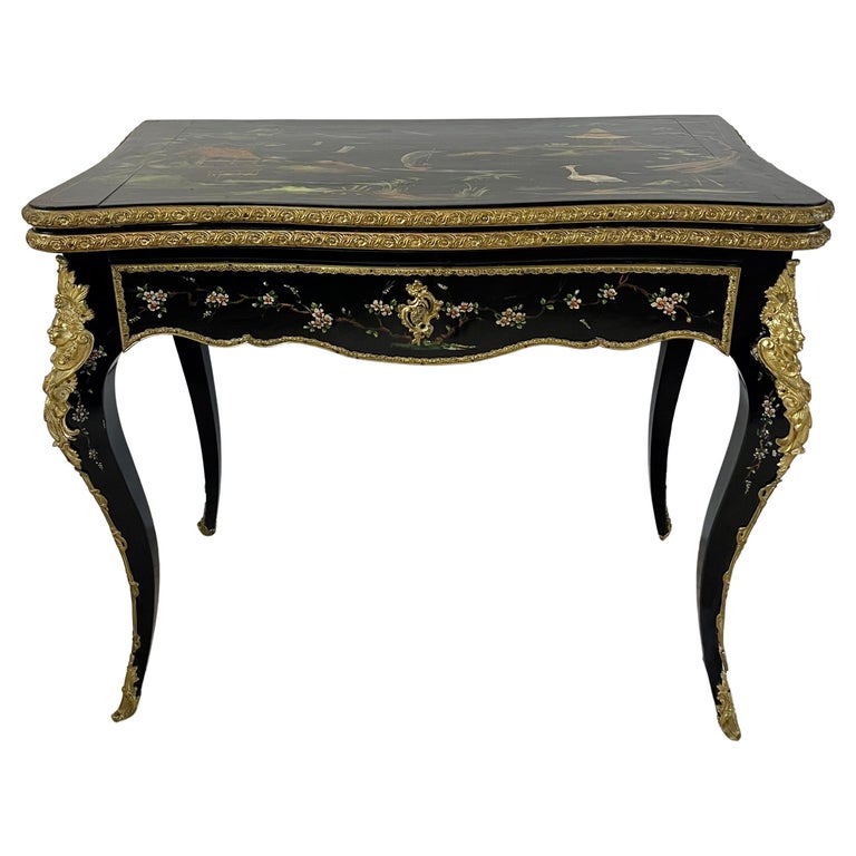 Console Table Game 19th French Napoleon III For Sale at 1stDibs