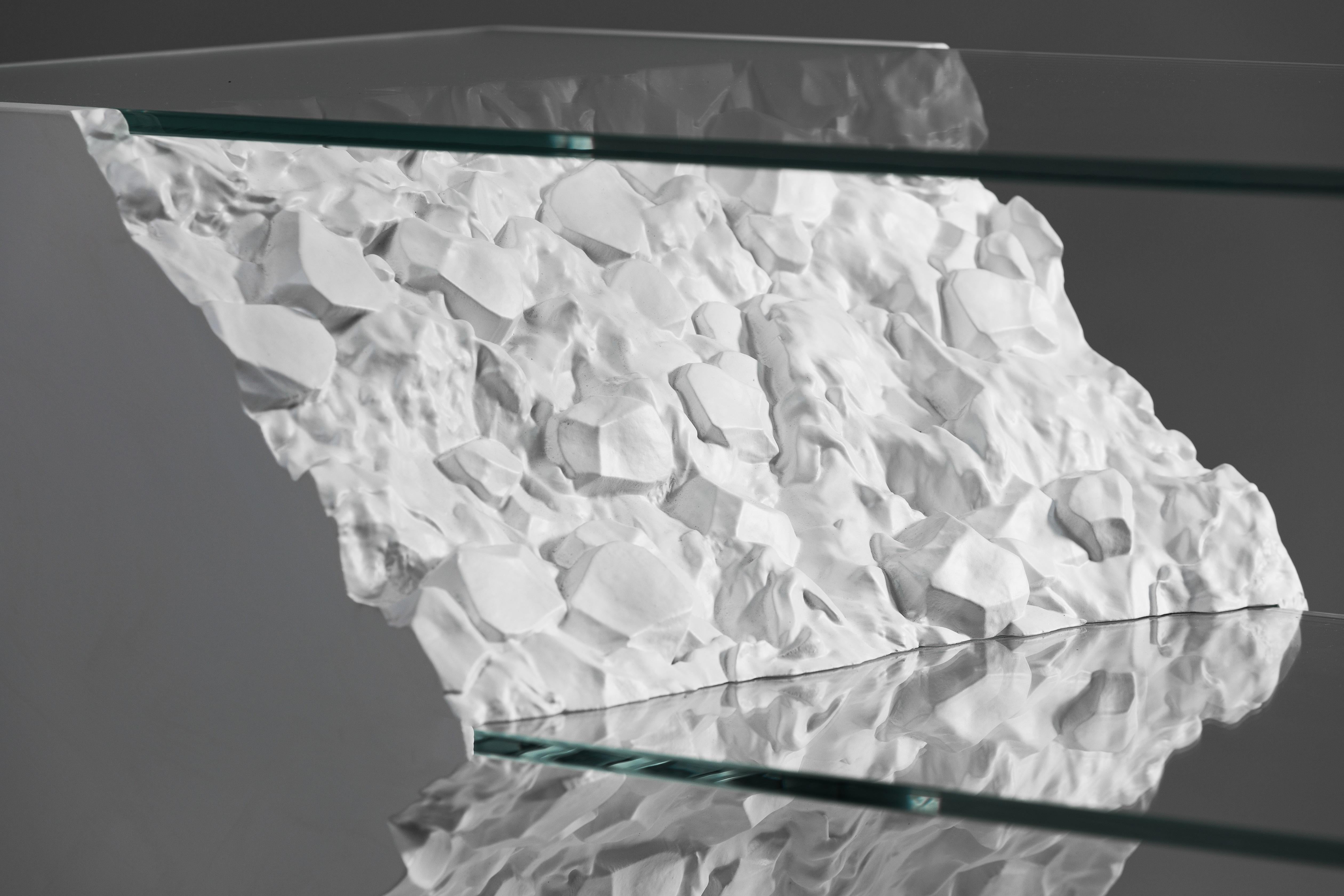 Console / TV Table Break Free Collection from Glass and Wood for Wild ...