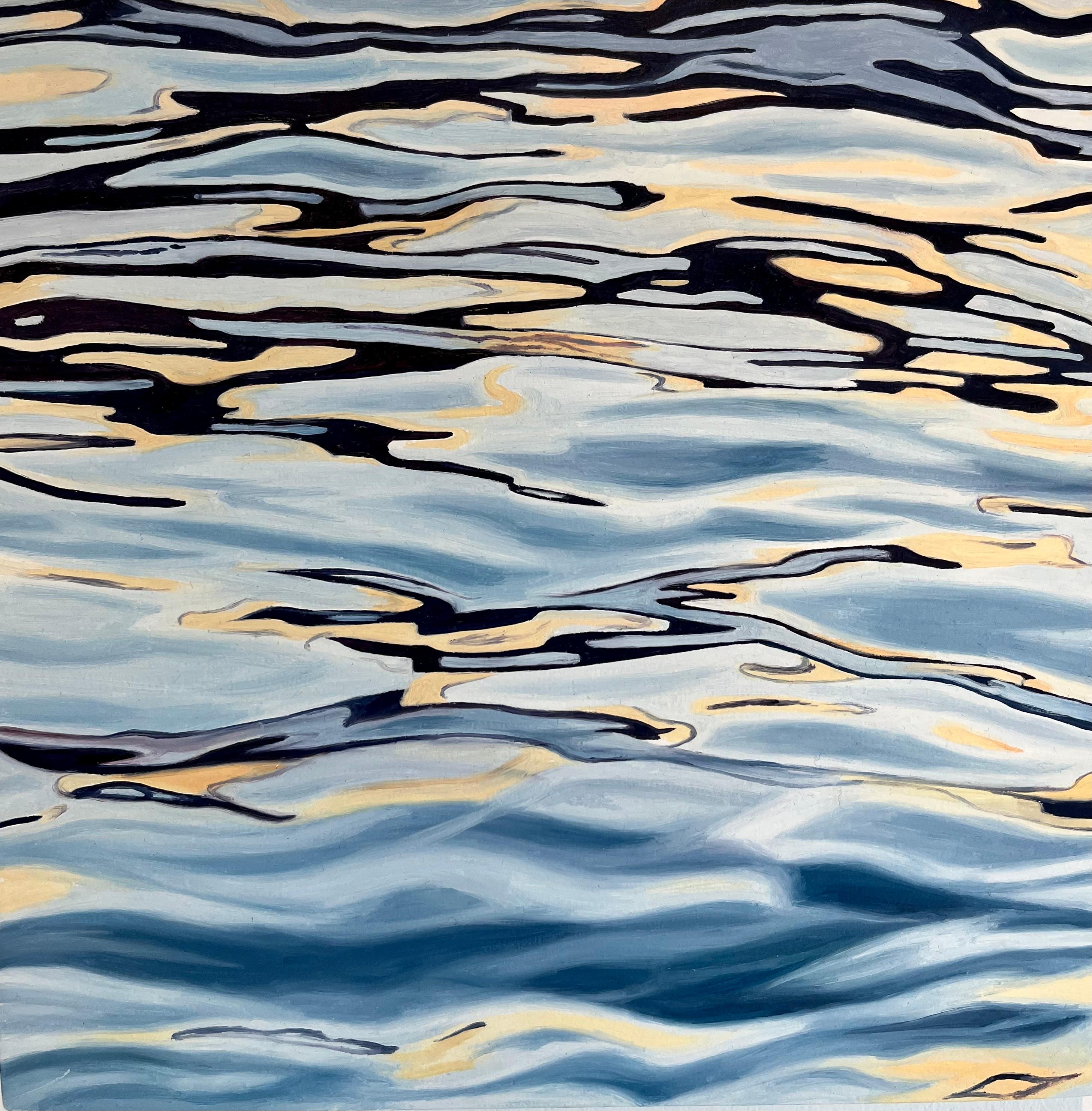 Constance Regardsoe - Sunet Panel - waterscape close-up study seascape ...