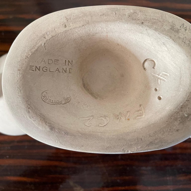 Constance Spry for Fulham Pottery Scalloped Vase, Circa 1930s For Sale ...