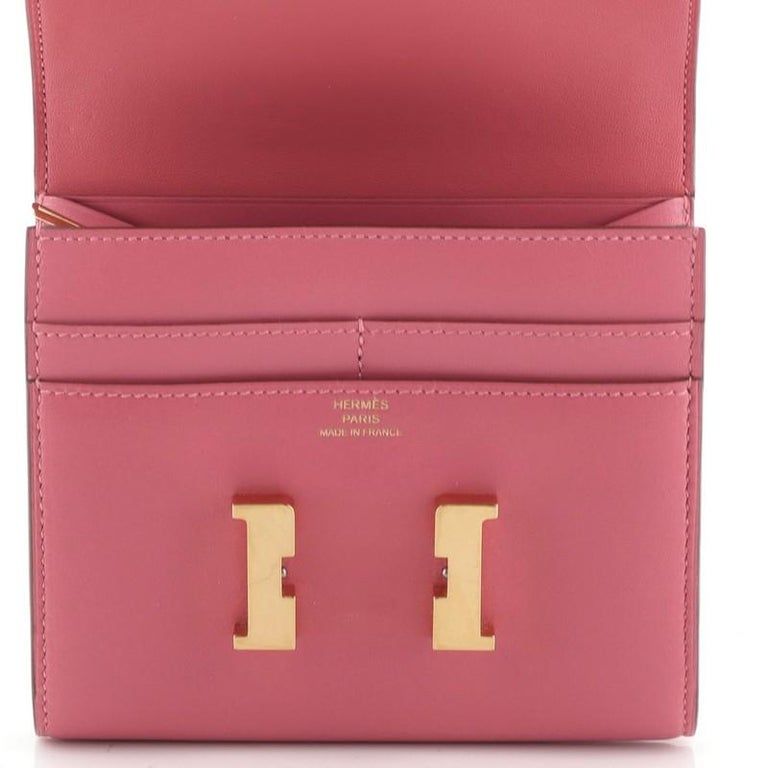 Constance Wallet Tadelakt Compact at 1stDibs