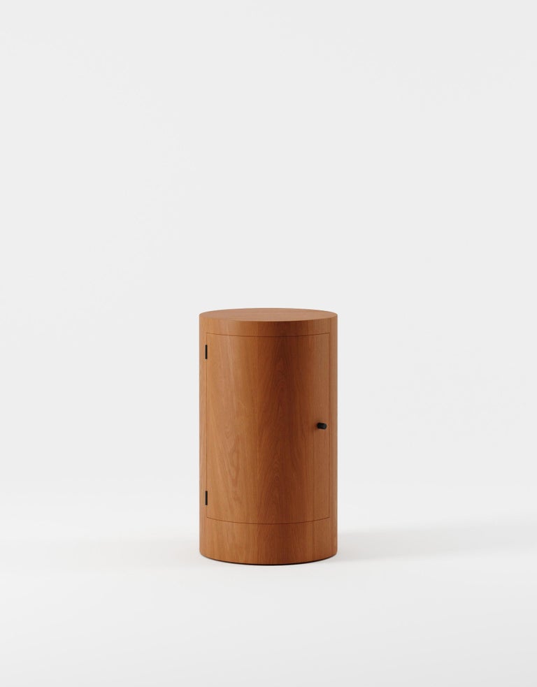 Constant Night Stand in Iroko Wood by Master Studio for Lemon For Sale ...