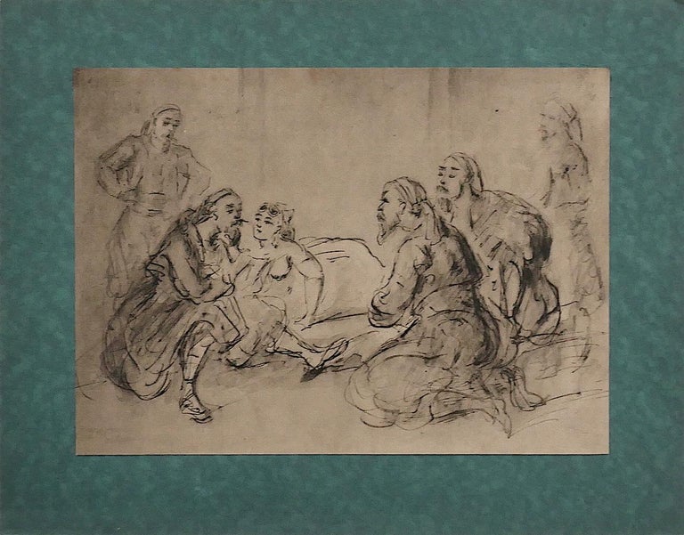 Constantin Guys - Meeting - Original Photogravure by Constantine Guys ...