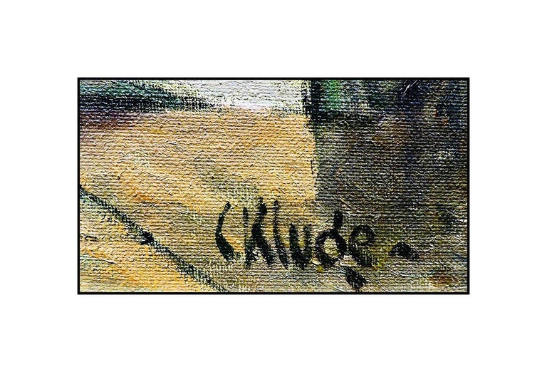 Constantin Kluge - Constantin Kluge Original Paris Cityscape Painting ...