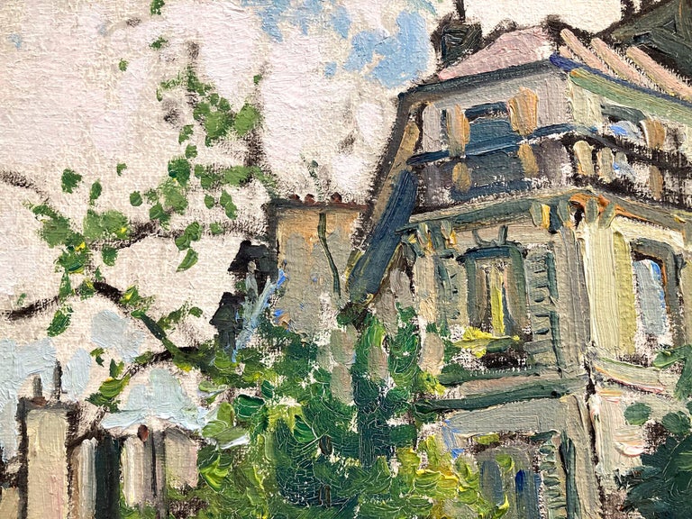 Constantin Kluge - "Parisian Street Scene" French Post-Impressionist ...