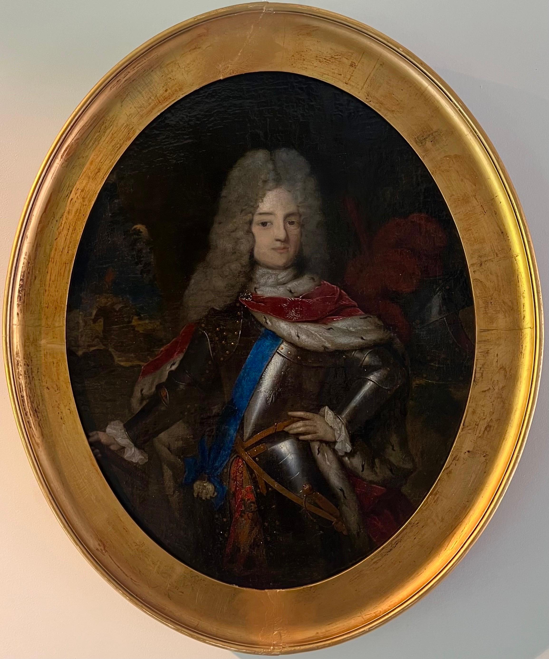 18th century Dutch old master portrait of Royal man, possibly King ...