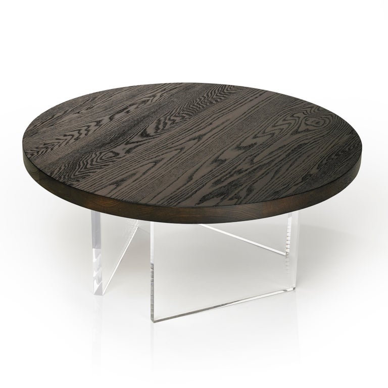 Constantinople Round Table Set in White Oak by Autonomous Furniture For ...