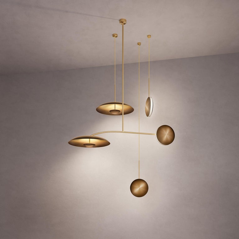 'Constellation 01 Ore' Bronze Gradient Brass Ceiling Pendants For Sale ...