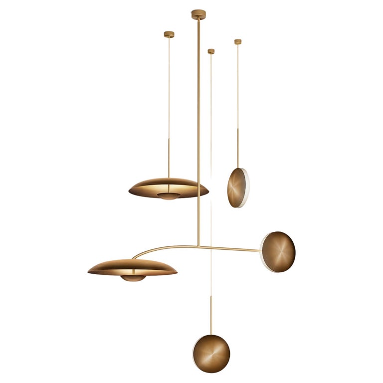 'Constellation 01 Ore' Bronze Gradient Brass Ceiling Pendants For Sale ...