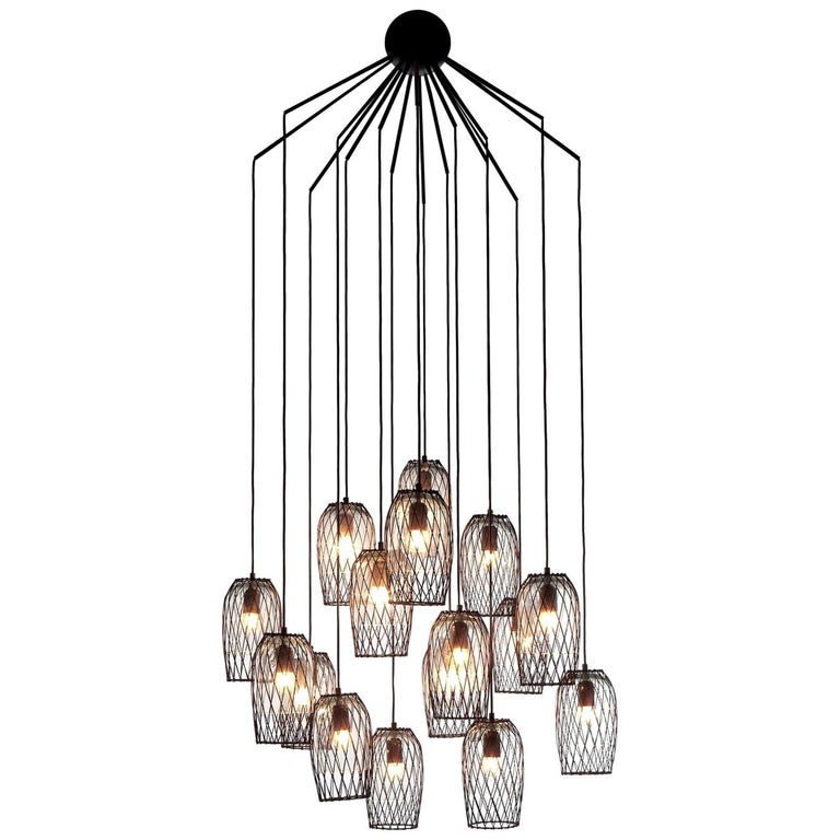 Lampe à suspension Constellation 16, Kenneth Cobonpue En vente sur 1stDibs