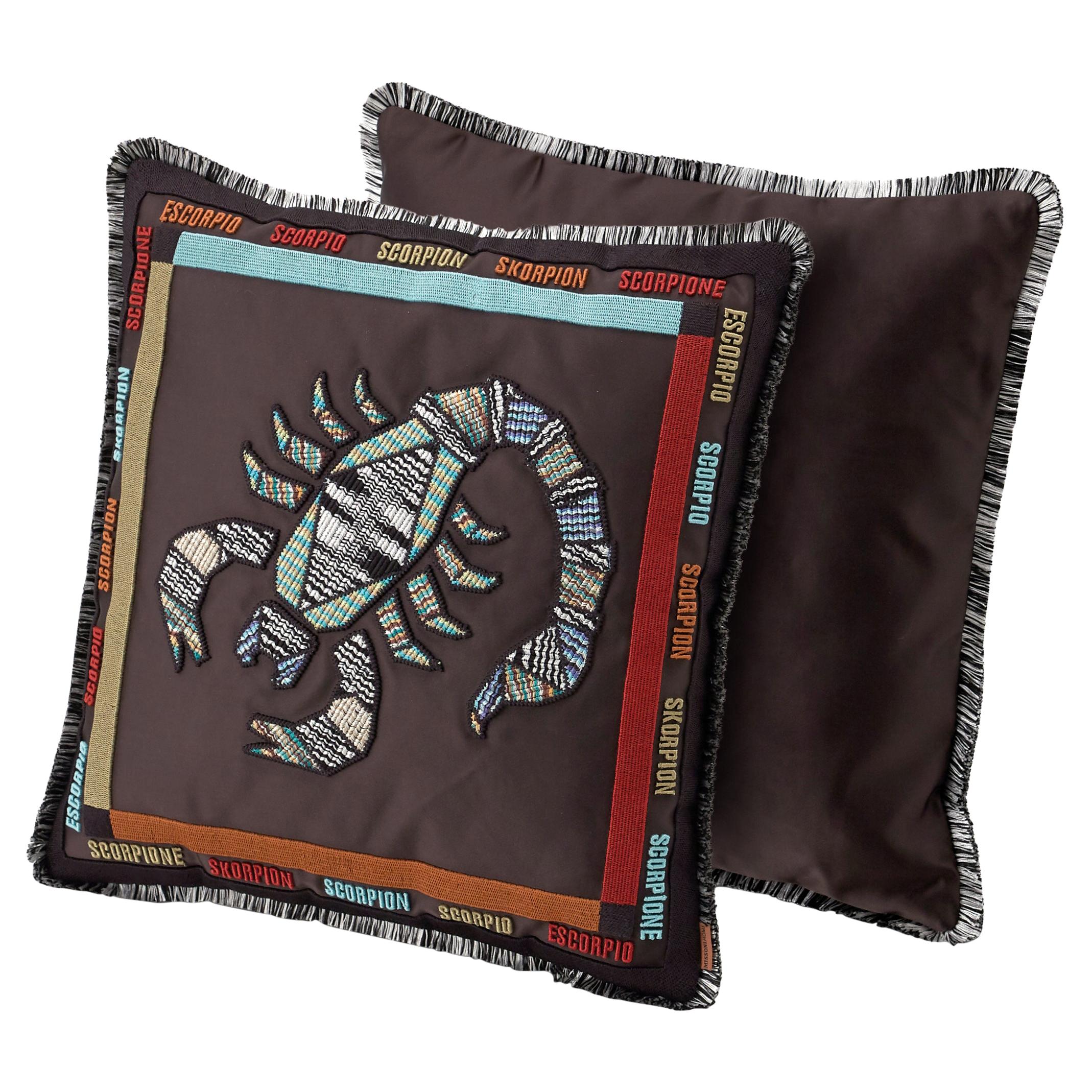 Dada, Hand Embroidered Character Cushion by Jupe by Jackie For Sale at ...