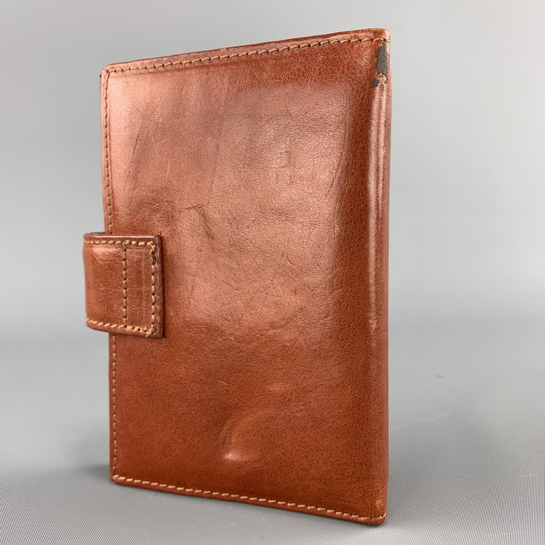 CONTE MAX Tan Leather Phone Contacts Book For Sale at 1stDibs | conte ...
