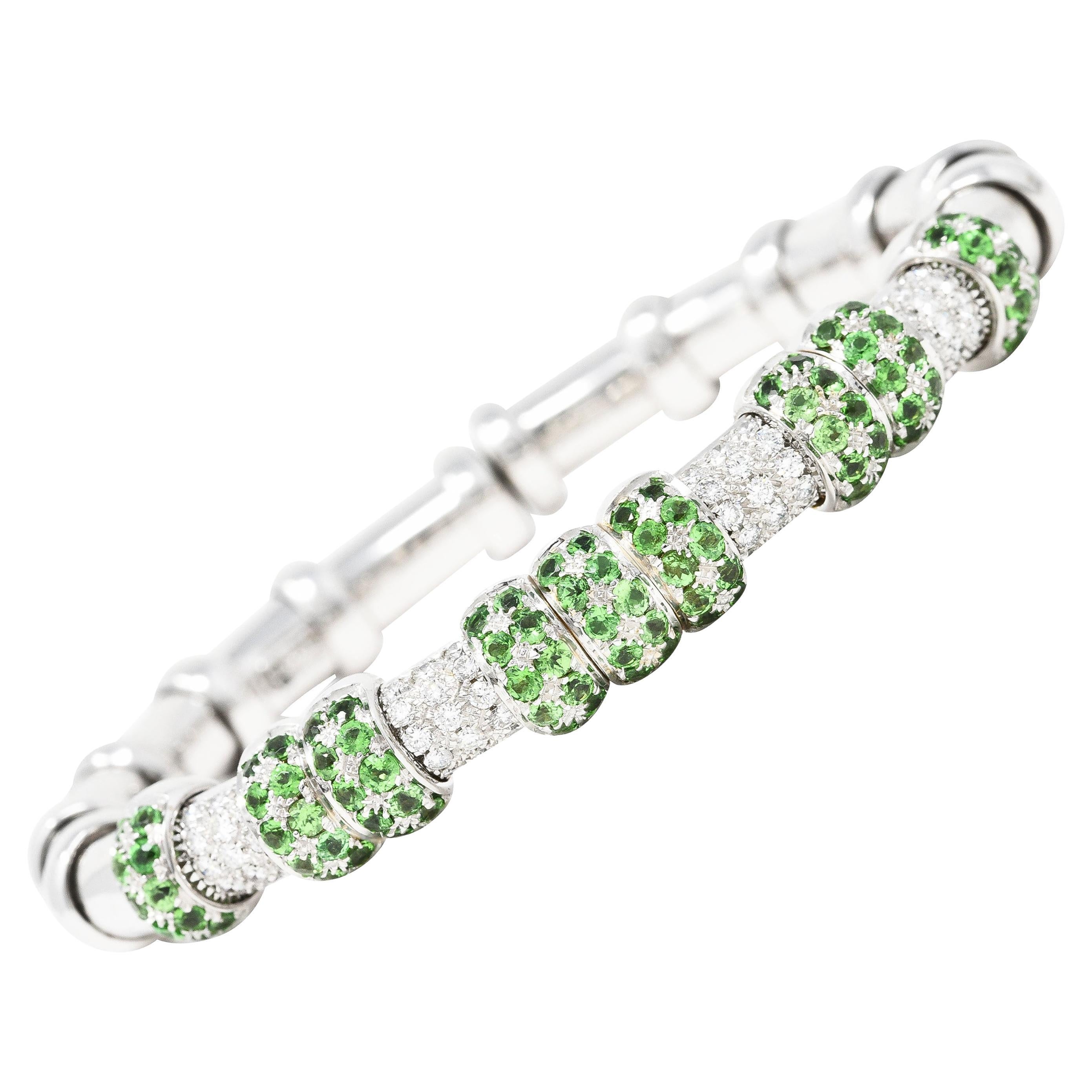 Antique Tsavorite Bracelets - 143 For Sale at 1stDibs