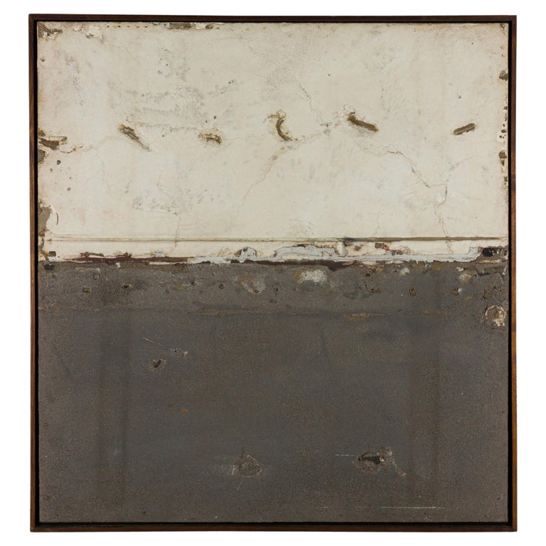 Contemporary Abstract Concrete Painting For Sale at 1stDibs