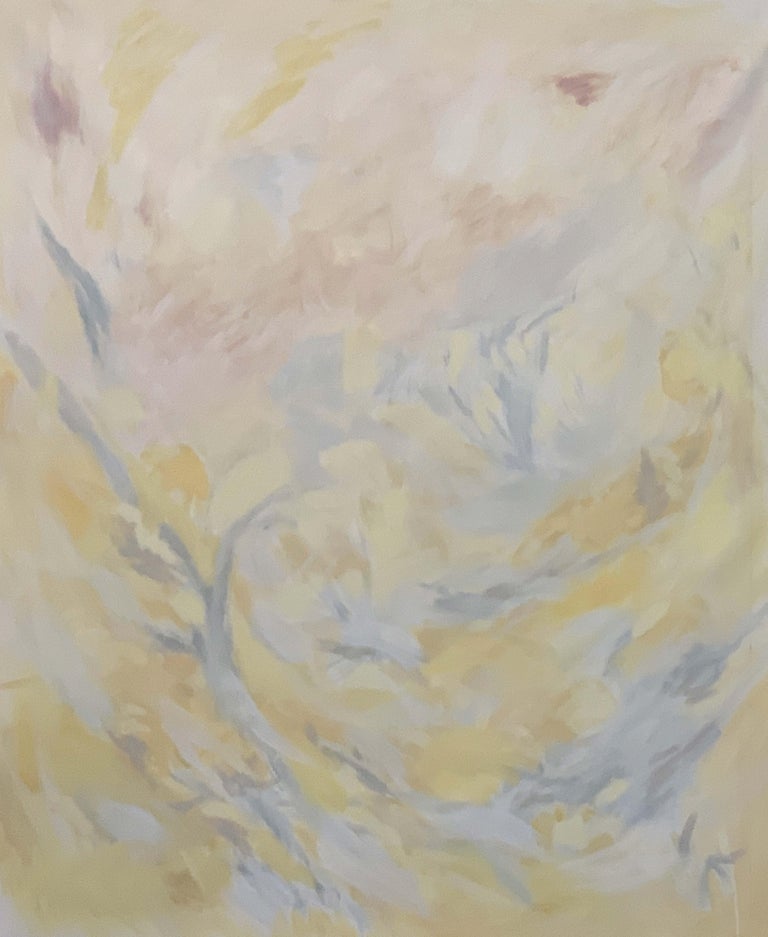 Contemporary Abstract Diptych in Oil on Canvas For Sale at 1stDibs