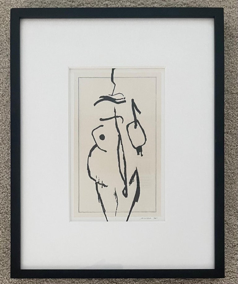 Contemporary Abstract Lithograph by Dan Sayles For Sale at 1stDibs