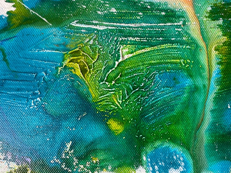 Contemporary Abstract Painting on Canvas by Alanna Murphy For Sale at ...