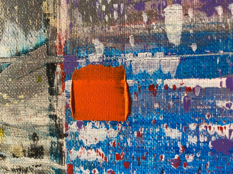 Contemporary Abstract Painting on Canvas by Murf Murphy For Sale at 1stDibs