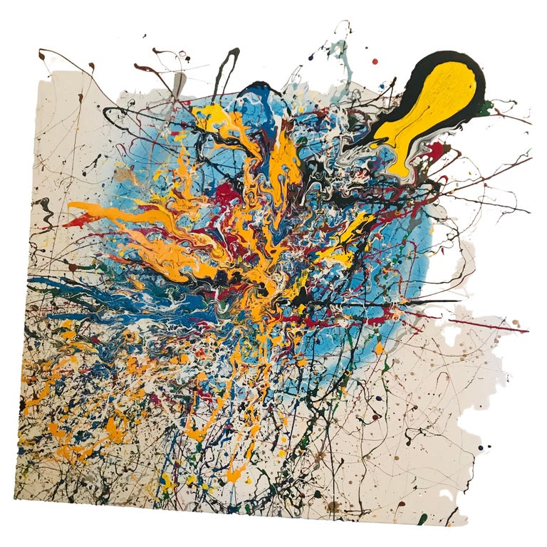 Daniel Marin Contemporary Abstract painting For Sale at 1stDibs