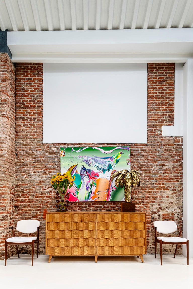 Contemporary Acrylic Artwork by Spanish Artist Alex Voinea, 2017 For ...