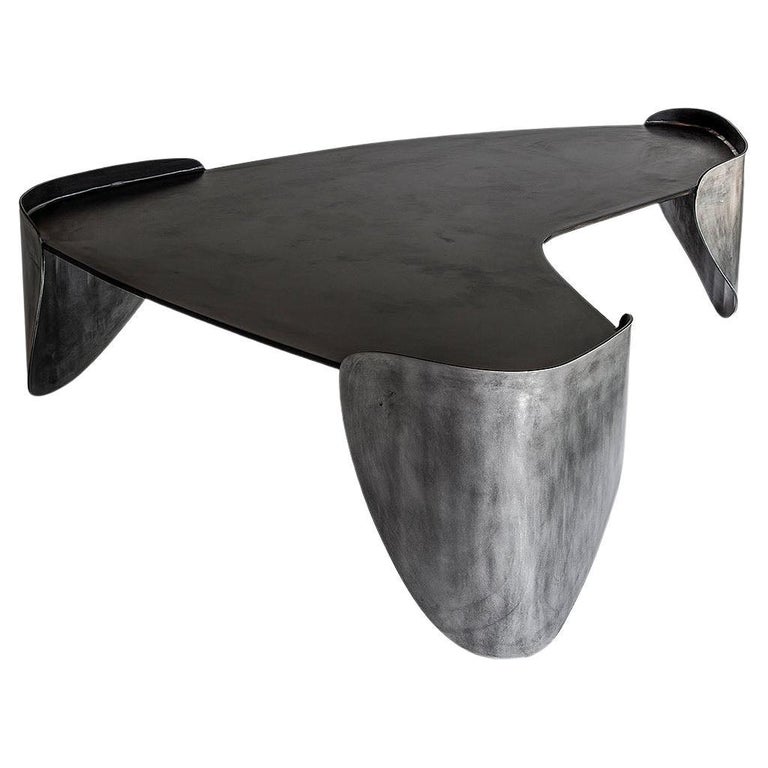 Contemporary Aluminium and Steel Coffee Table, Laguna by Adam Court for ...