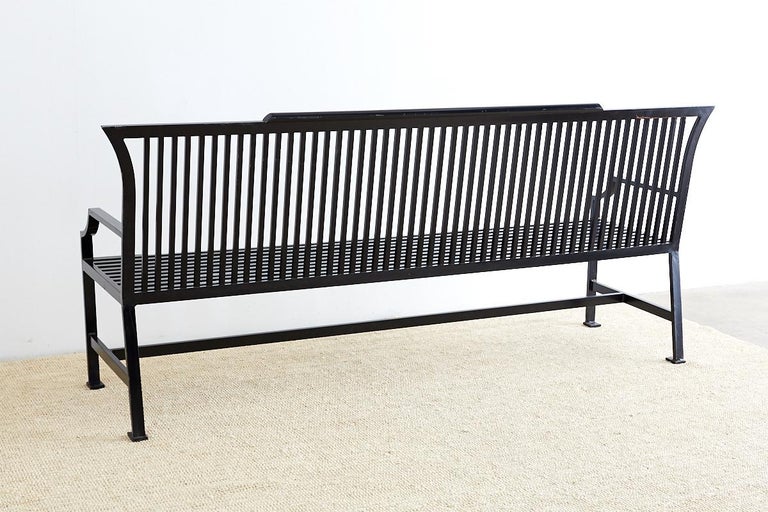 Contemporary Aluminum Park Bench or Settle at 1stDibs | aluminum park ...