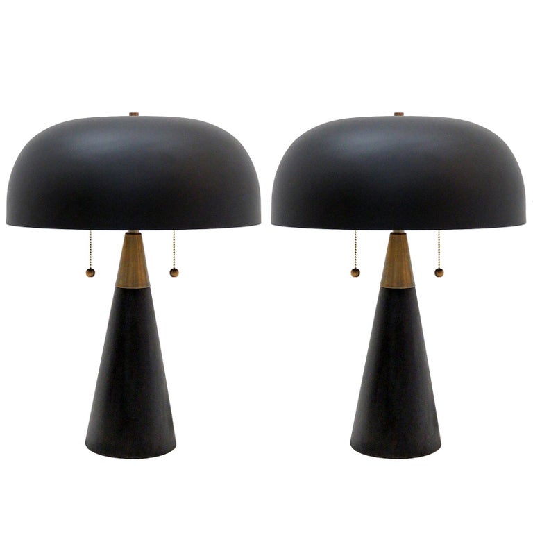Custom 'Alvaro' Table Lamps For Sale at 1stDibs