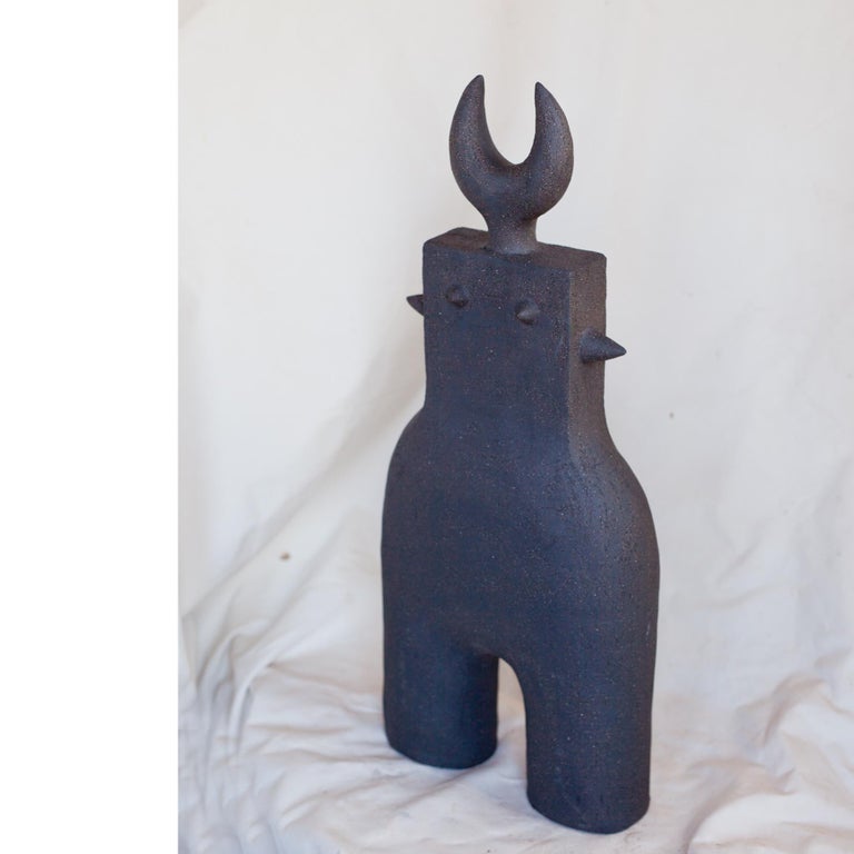 Contemporary and Handcrafted, Haniwa Warrior 21 Decorative Piece by Noe ...