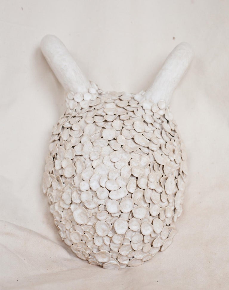 Contemporary and Handcrafted, Shadow 7 Ceramic Wall Mask by Noe ...