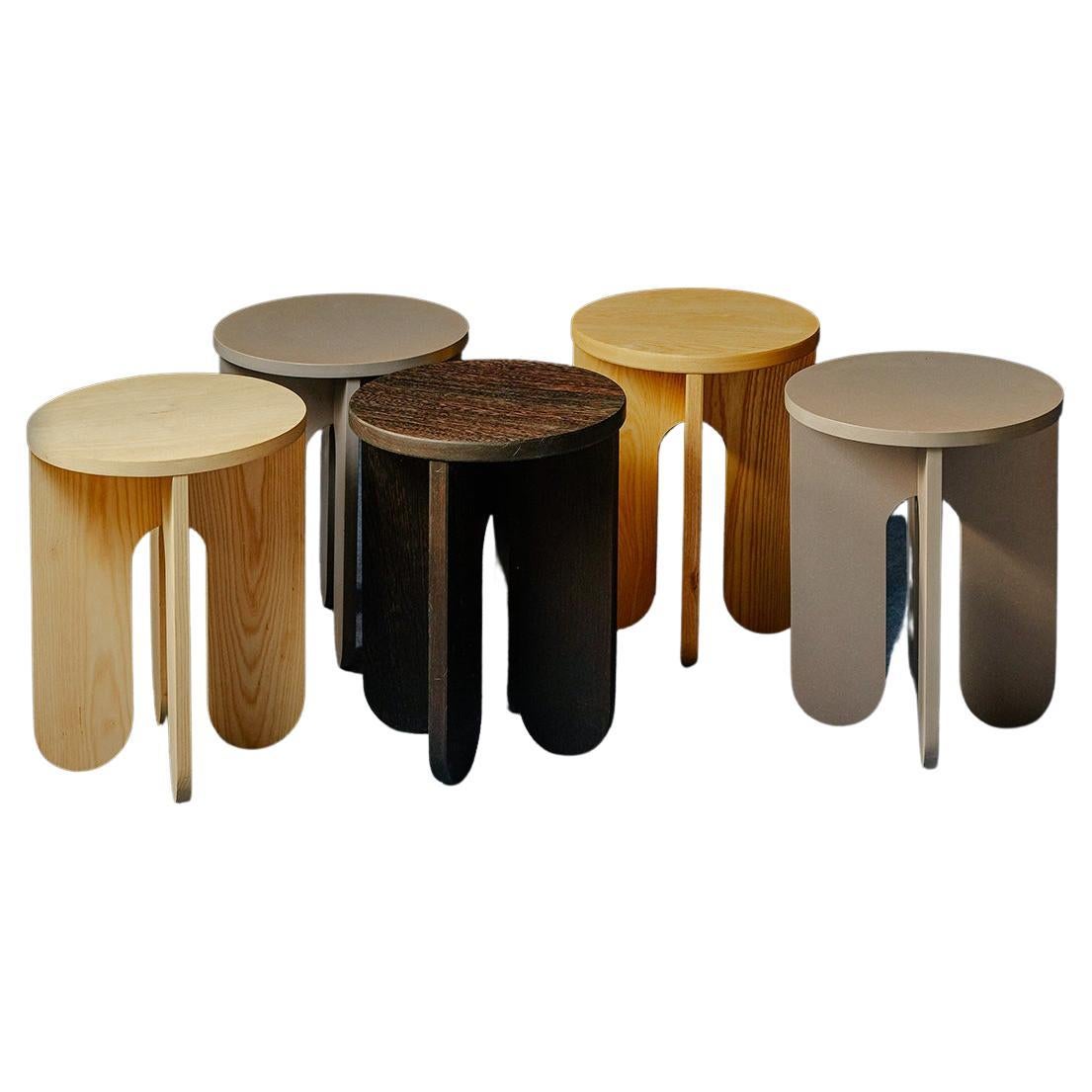 Contemporary and Solid Wood Capsule Chair by OWL For Sale at 1stDibs