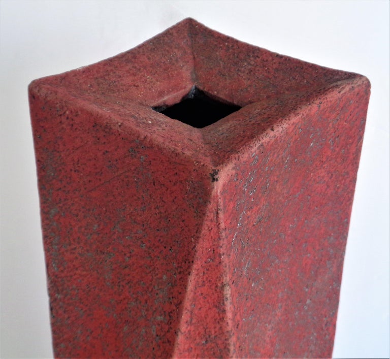 Contemporary American Studio Architectural Ceramic Vessel by Ryan ...