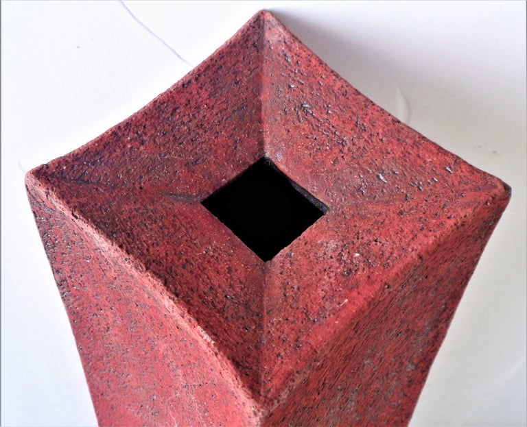 Contemporary American Studio Architectural Ceramic Vessel by Ryan ...