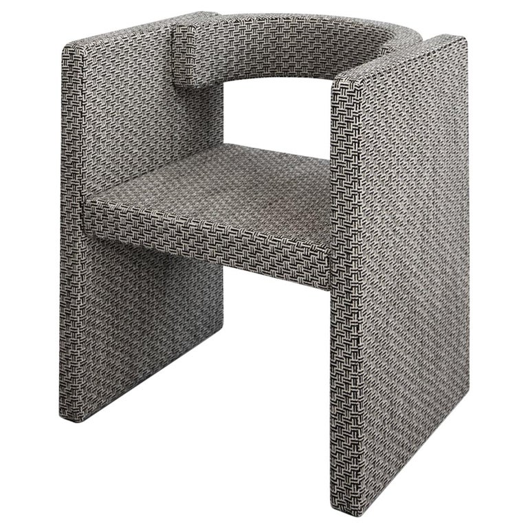 Contemporary Armchair 'Novel' with Reed Sahco Fabric, 006 For Sale at ...