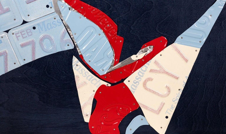 Contemporary Assemblage John F Kennedy License Plate Art by Design ...