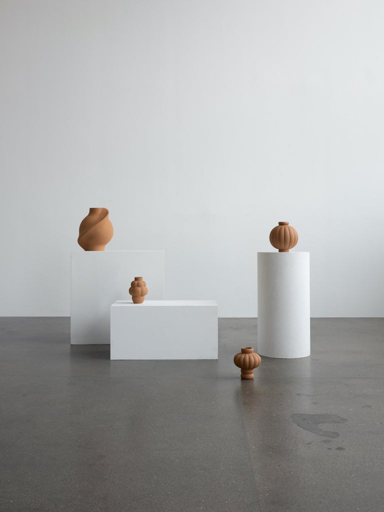 Contemporary 'Balloon Vase 04 Petit' by Louise Roe, Sky Blue For Sale ...