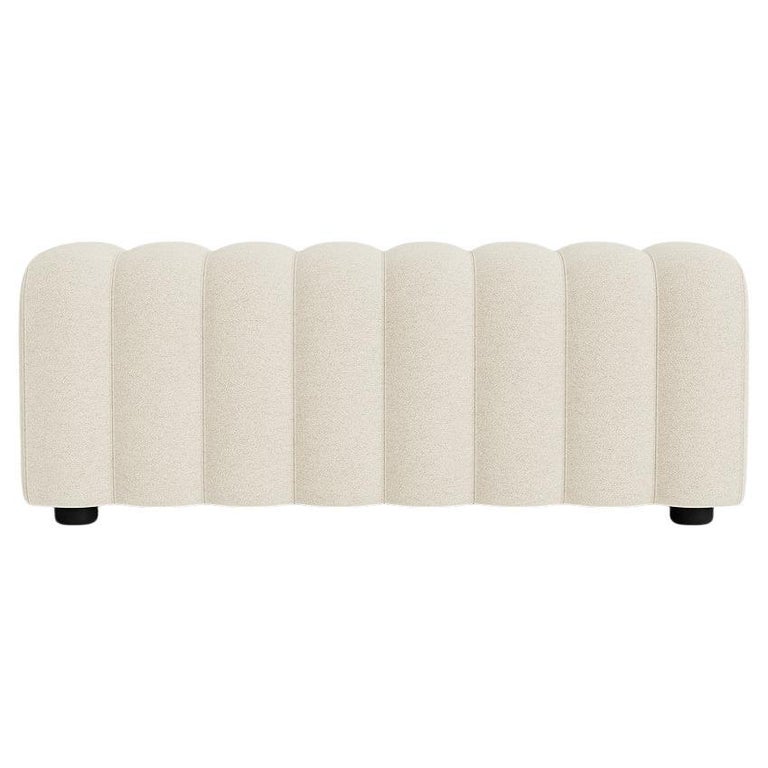 Contemporary Bench 'Studio' by Norr11, Barnum Bouclé 24 For Sale at 1stDibs