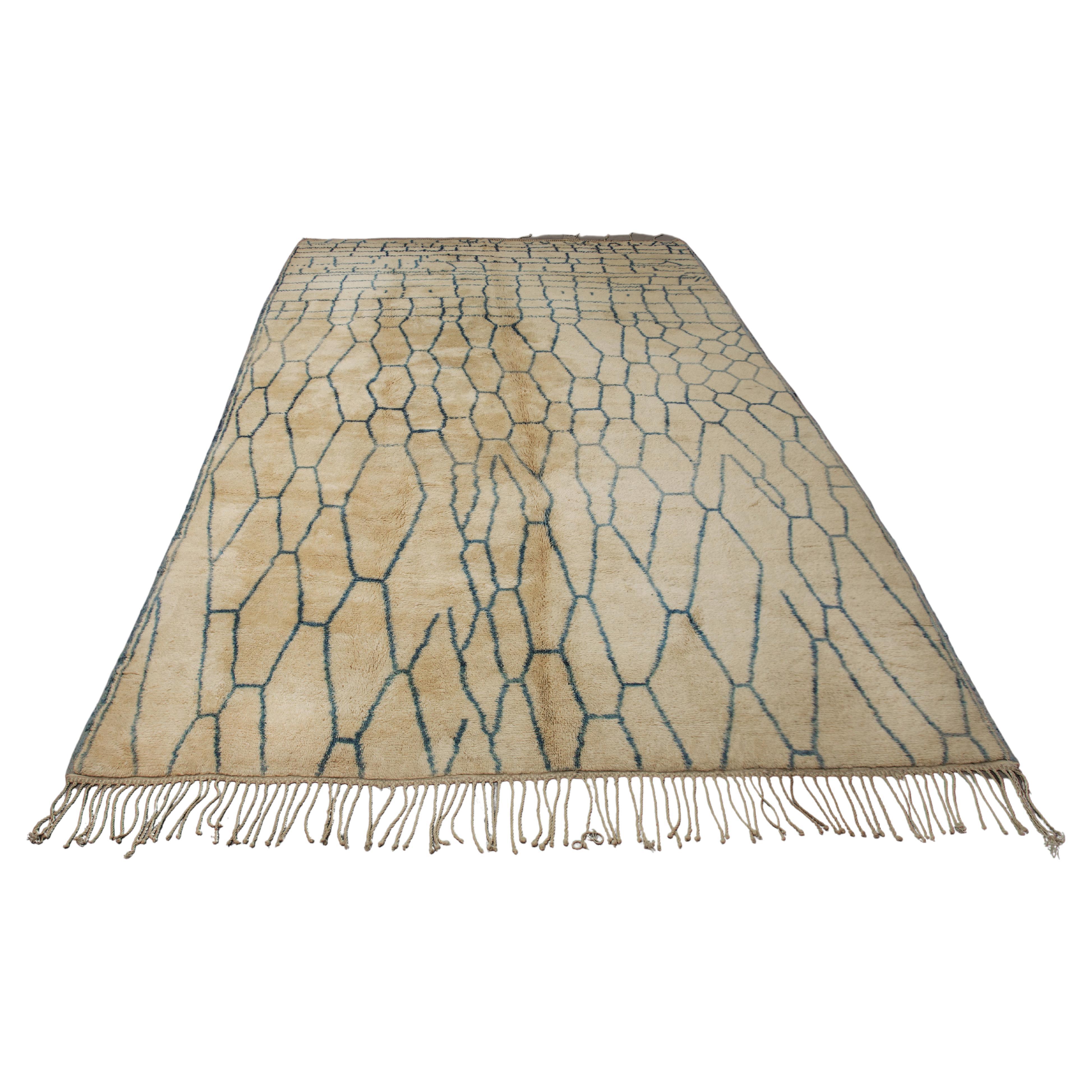 Moroccan Beni Ouarain Kilim For Sale at 1stDibs