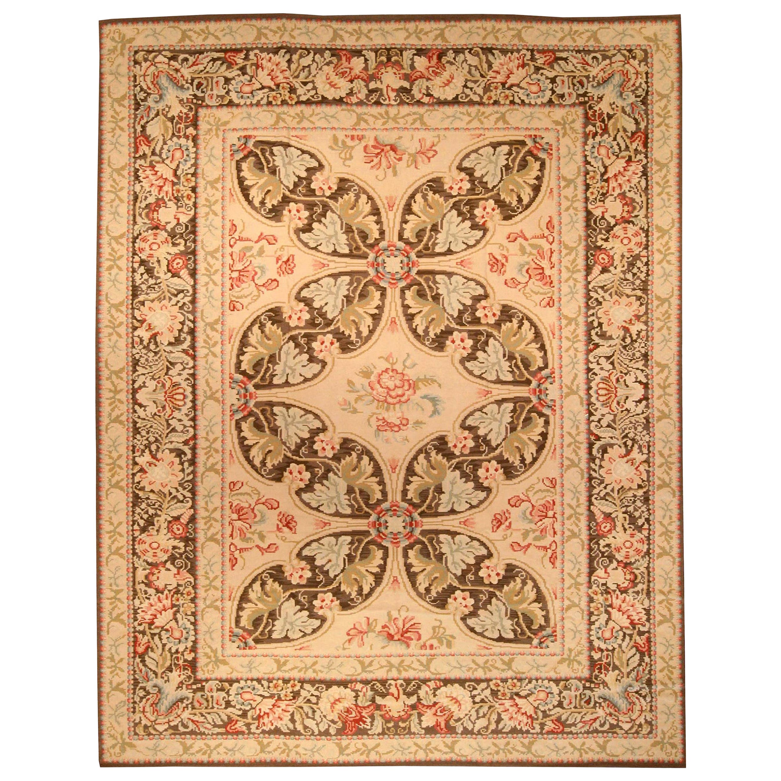 Contemporary Floral Design Bessarabian Shah 2 Rug by Doris Leslie Blau ...