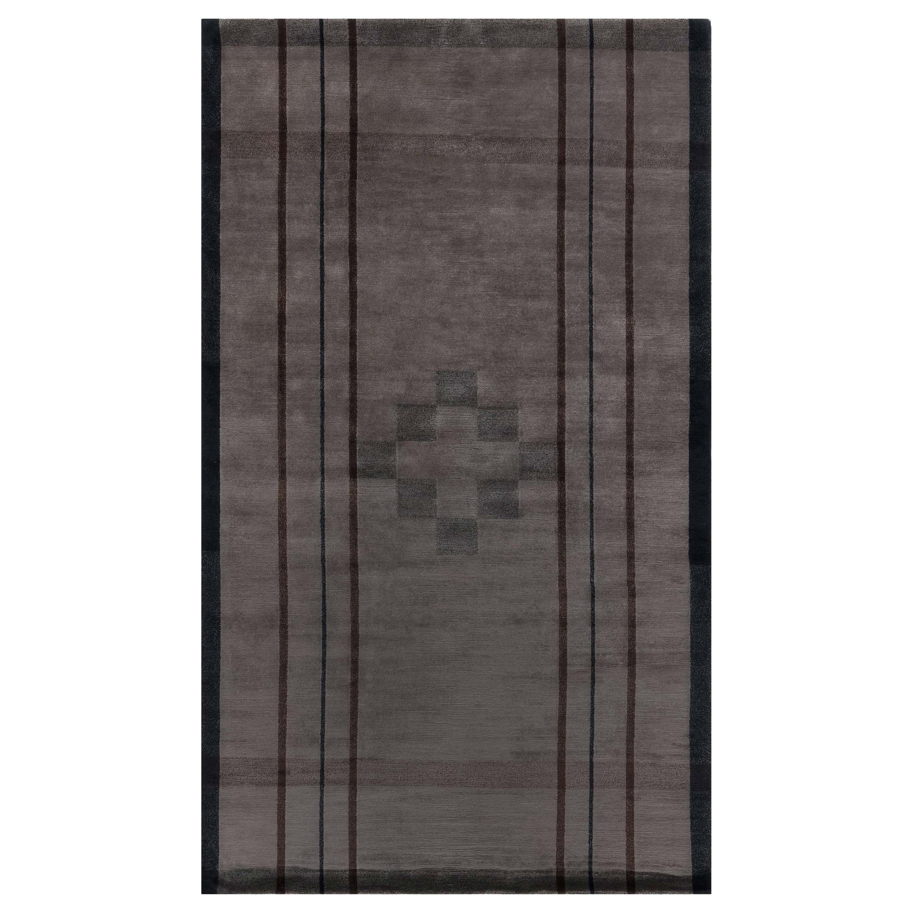 Luxury Traditional Hand-Knotted Serapi Brown and Saffron 11x18 Rug For ...
