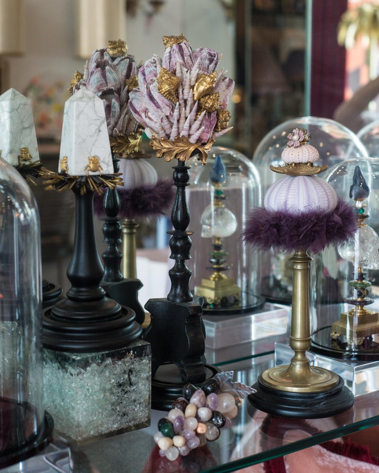 Contemporary Black and Grey / Green Resin Display Cube For Sale at 1stDibs