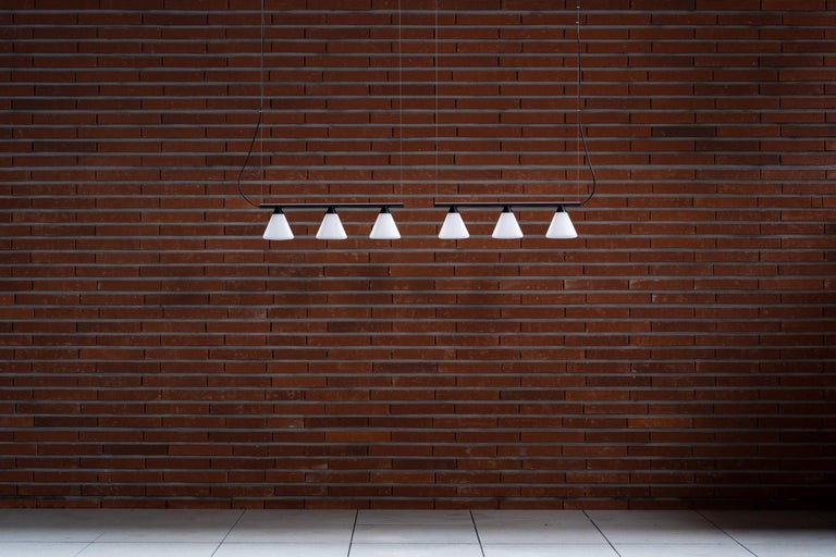 Contemporary Black Pendant Lamp 'Probe' by AGO x Big-Game For Sale at ...